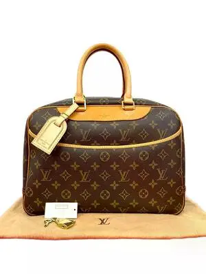 LOUIS VUITTON 2002 Monogram Deauville Handbag