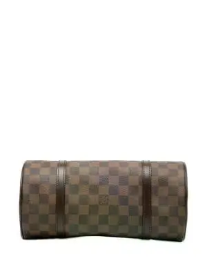 LOUIS VUITTON 2003 Damier Ebene Papillon 26 Handbag
