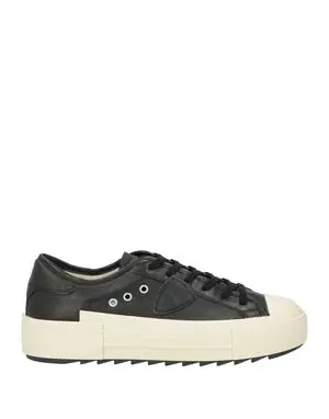 Philippe Model Leather Sneakers - Black