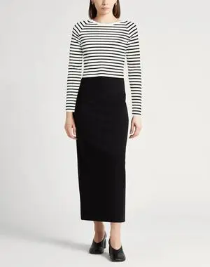 ROBERTO COLLINA Striped Knit Cropped Sweater
