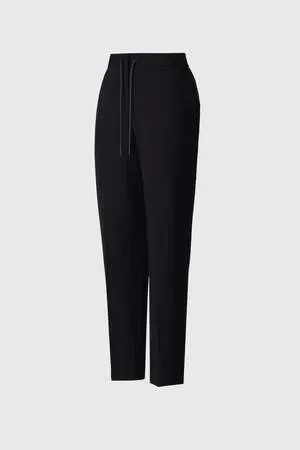 Mackage Straight Pleated Pants - Navy
