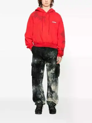 Off-White Contour Tie-dye Hoodie