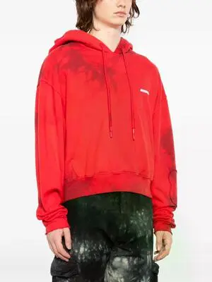 Off-White Contour Tie-dye Hoodie