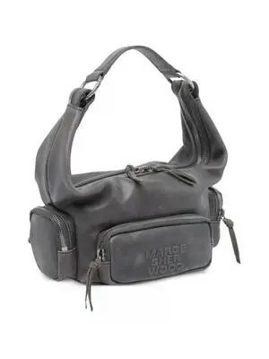 MARGESHERWOOD Leather Shoulder Bag - Grey