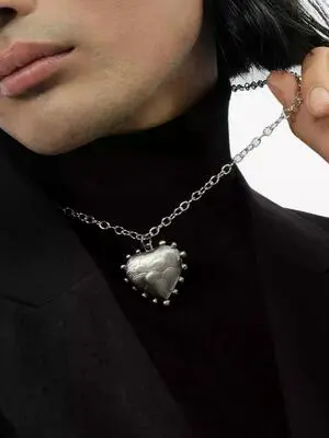 POISON DROP LAB Heart Pendant Chain Necklace