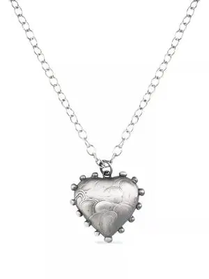 POISON DROP LAB Heart Pendant Chain Necklace
