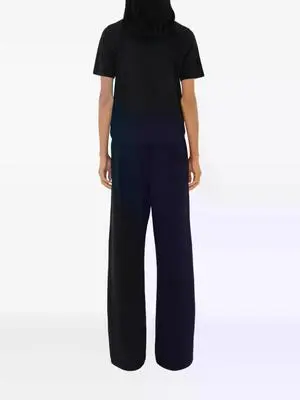 Burberry Equestrian Knight-embroidered T-shirt - Black