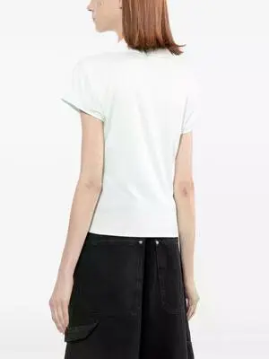 COURREGES V-neck Collar Top