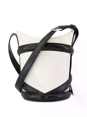 Alexander McQueen The Curve Bucket Bag - Neutrals