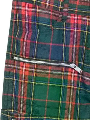 Undercover Tartan Trousers - Green
