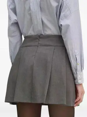 GAUDI Pleated Midi Skirt