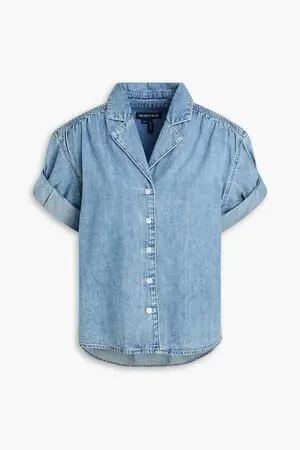 Veronica Beard Ilene Denim Shirt