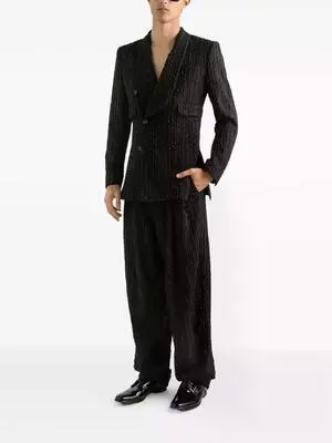 Dolce & Gabbana Embellished-stripe Trousers