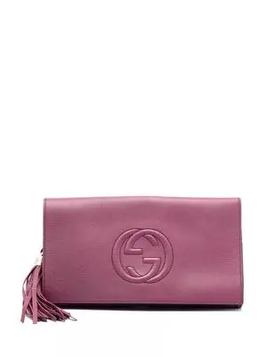 Gucci Textured Clutches