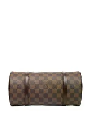 LOUIS VUITTON 2005 Damier Ebene Papillon 26 Handbag - Brown