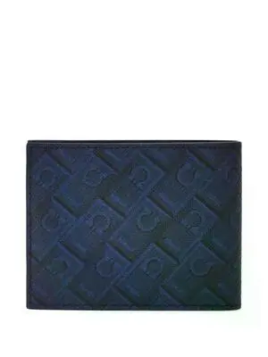 FERRAGAMO Monogram Print Wallet