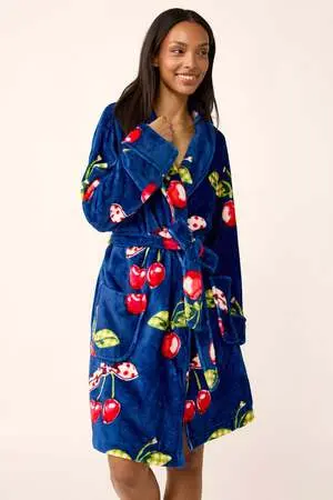 VERA BRADLEY Robe In Cherry Picking - Blue