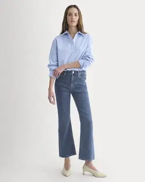 Everlane High-rise Kick Flare Jeans - Ocean