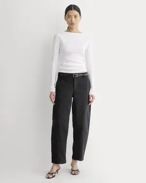 Everlane Twisted Barrel Pant - Black