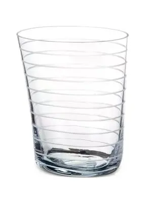 CARLO MORETTI Striped Tumbler - White