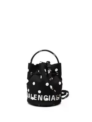 Balenciaga Drawstring Bucket Bags