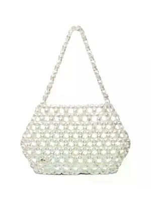 0711 TBILISI Mini Ella Beaded Clutch - Neutrals