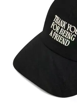 Ami Logo-embroidered Baseball Cap - Black