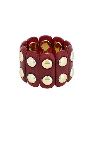 8 Other Reasons Calin Studded Bracelet - Brown & Gold