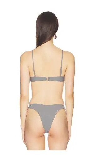 LOVEWAVE The Lenora Top - Stone Gray