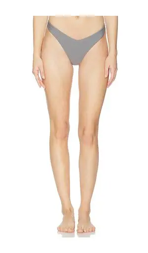 LOVEWAVE Lara Bikini Bottom - Stone Gray