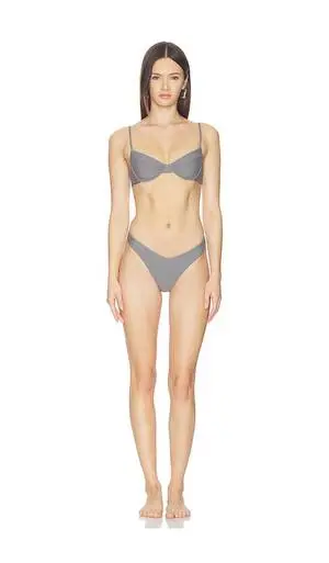 LOVEWAVE The Lara Bottom - Stone Gray