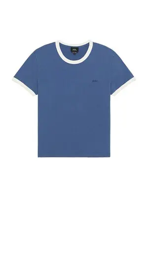 A.p.c. Contrast T-shirt - Blue
