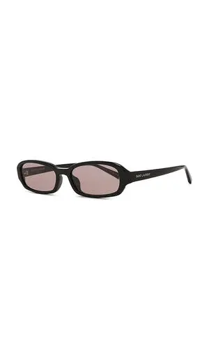 Saint Laurent Sl Logo Erin Rectangular Sunglasses