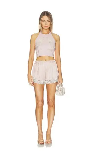 For Love & Lemons Loralai Knit Top
