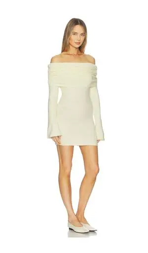 SEROYA Selene Mini Dress - Shortbread