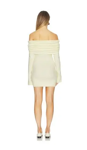 SEROYA Selene Mini Dress - Shortbread