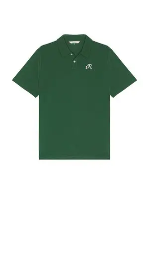 MALBON Fairway Baldwin Polo In Green