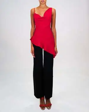 Azeeza Daphne Satin Top