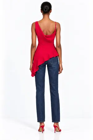 Azeeza Daphne Satin Top