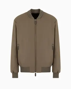 Giorgio Armani Cashmere Drap Blouson - Grey