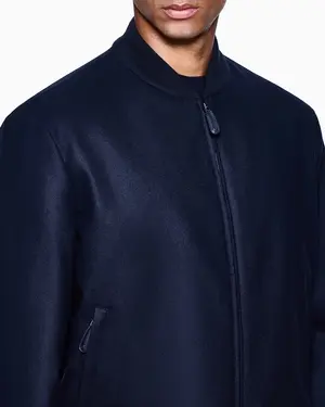 Giorgio Armani Cashmere Drap Blouson