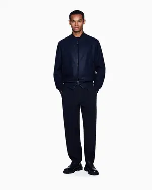 Giorgio Armani Cashmere Drap Blouson
