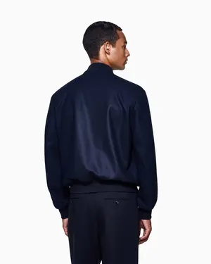 Giorgio Armani Cashmere Drap Blouson