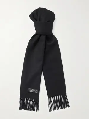 Charvet Cashmere Scarf - Black
