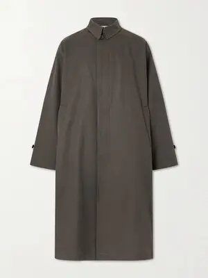 Herno Slub Cotton-twill Coat