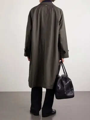 Herno Slub Cotton-twill Coat