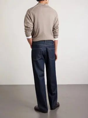 Auralee Hard Twist Wide-leg Jeans