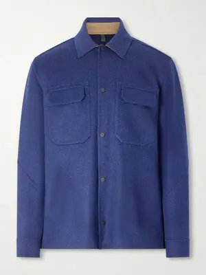 Men's Blue Overshirts