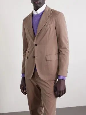 Massimo Alba Sloop Cotton-twill Suit