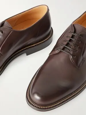 Brunello Cucinelli Leather Derby Shoes